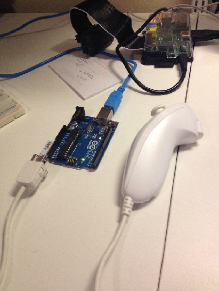 Reading Sensor Data From A Wii Nunchuck Via Arduino To Raspberry Pi Online Technical