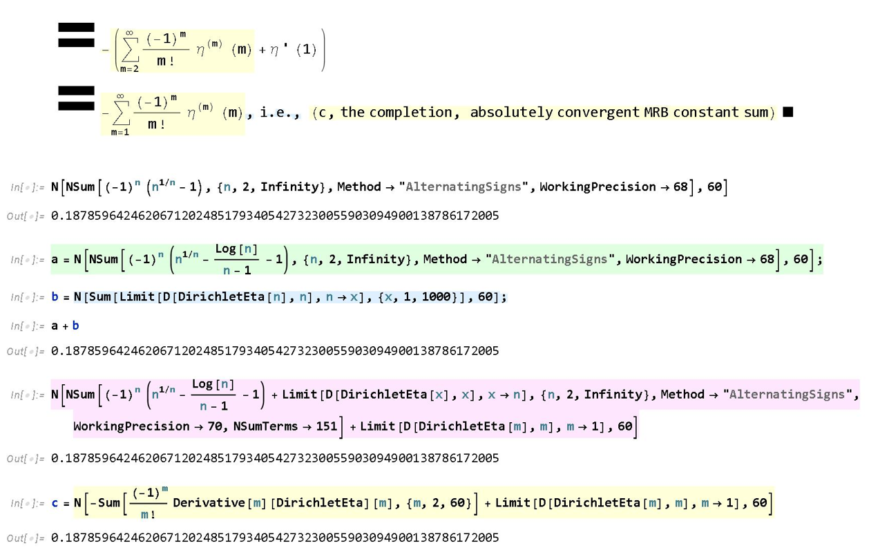 Try to beat these MRB constant records! - Online Technical Discussion ...