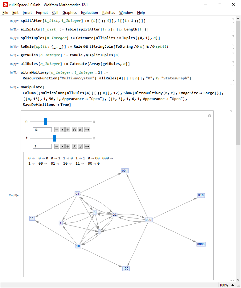 Rulial space - Online Technical Discussion Groups—Wolfram Community