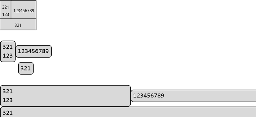 How To Reproduce Behaviour Of Button With Framed Automatically Filling Grid Cells Online